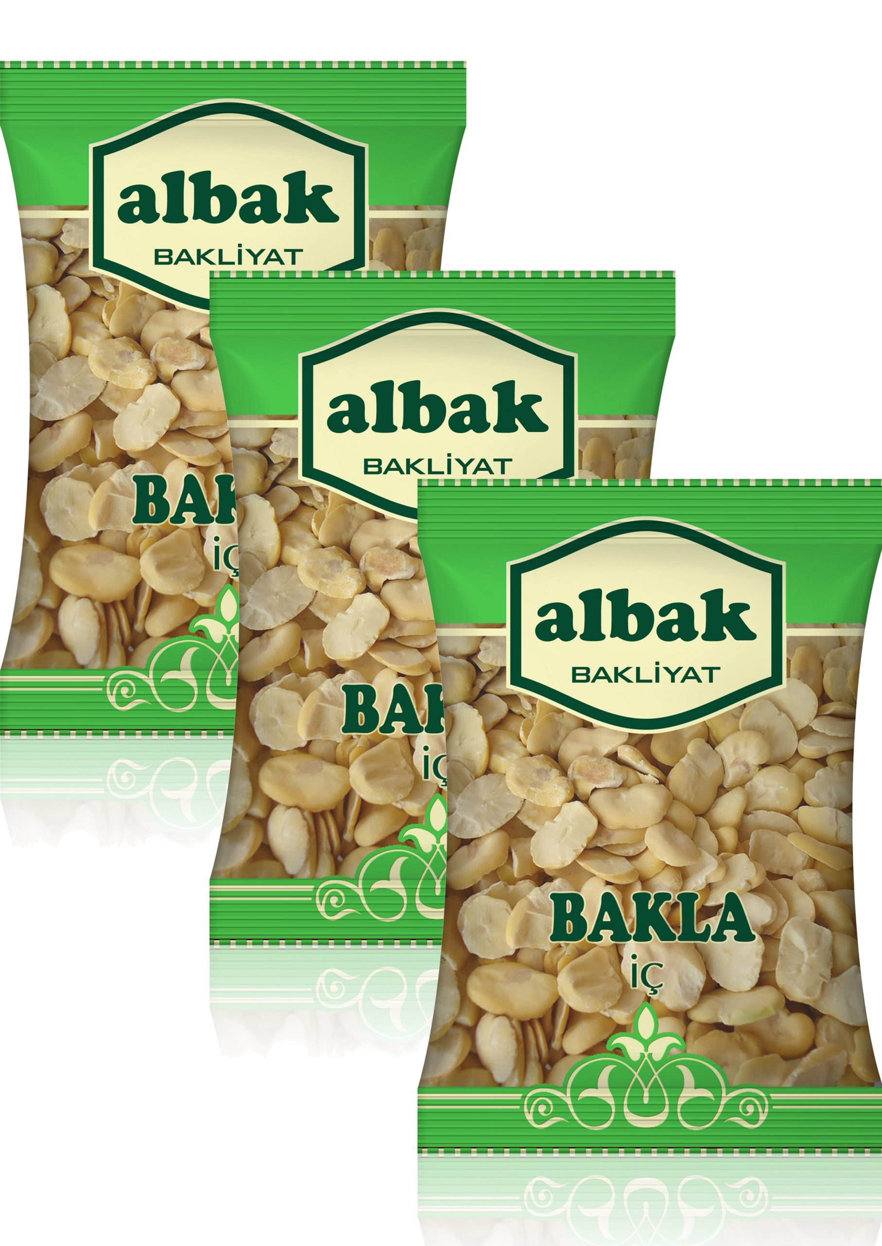 Yerli İç Bakla 750 gr x3 Adet - ALBAK GIDA & BAKLİYAT